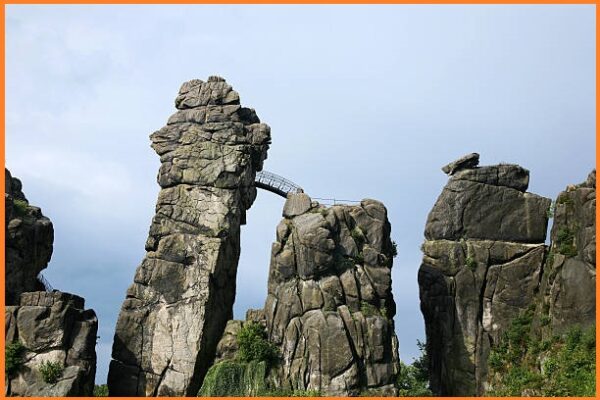 An Extraordinary Sandstone Feature in Germany- The Externsteine Rock ...