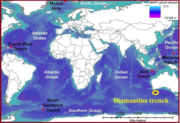 The Geological secret behind Diamantina Trench in Indian Ocean – Geo ...